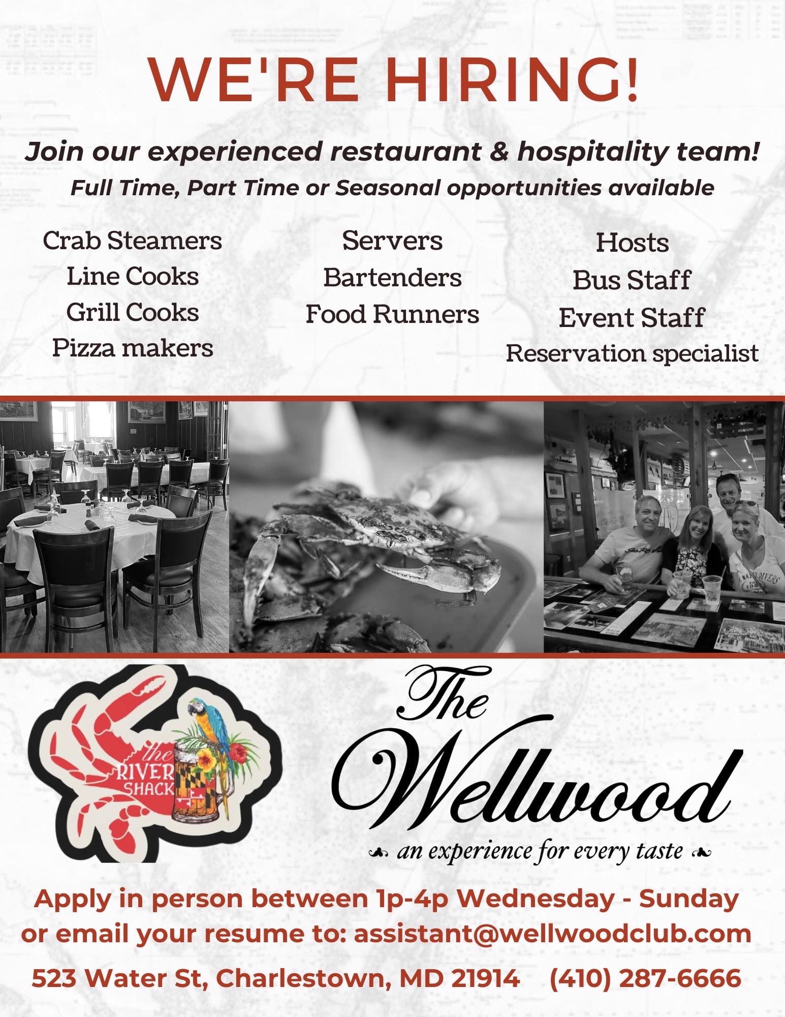 The Wellwood Club – Full-Service Restaurant; Seafood, Crabs, Steak ...